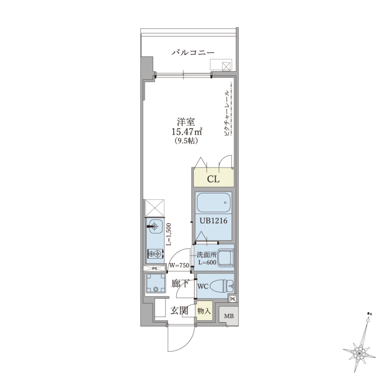 間取り アーカイブ - 【公式】ゼニスバージュ｜福岡市西区九大学研都市エリア｜新築賃貸マンション